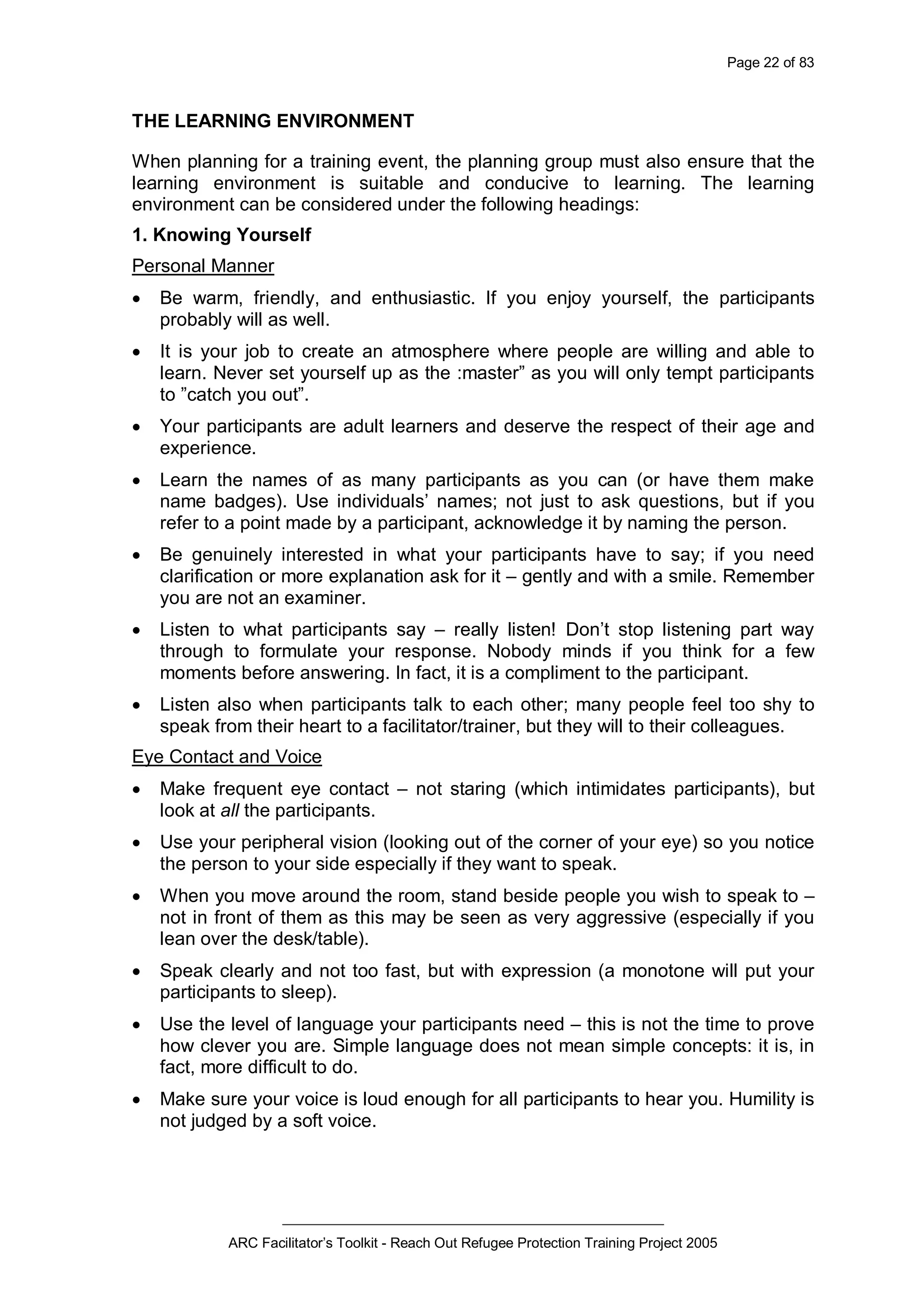 Facilitator toolkit | PDF