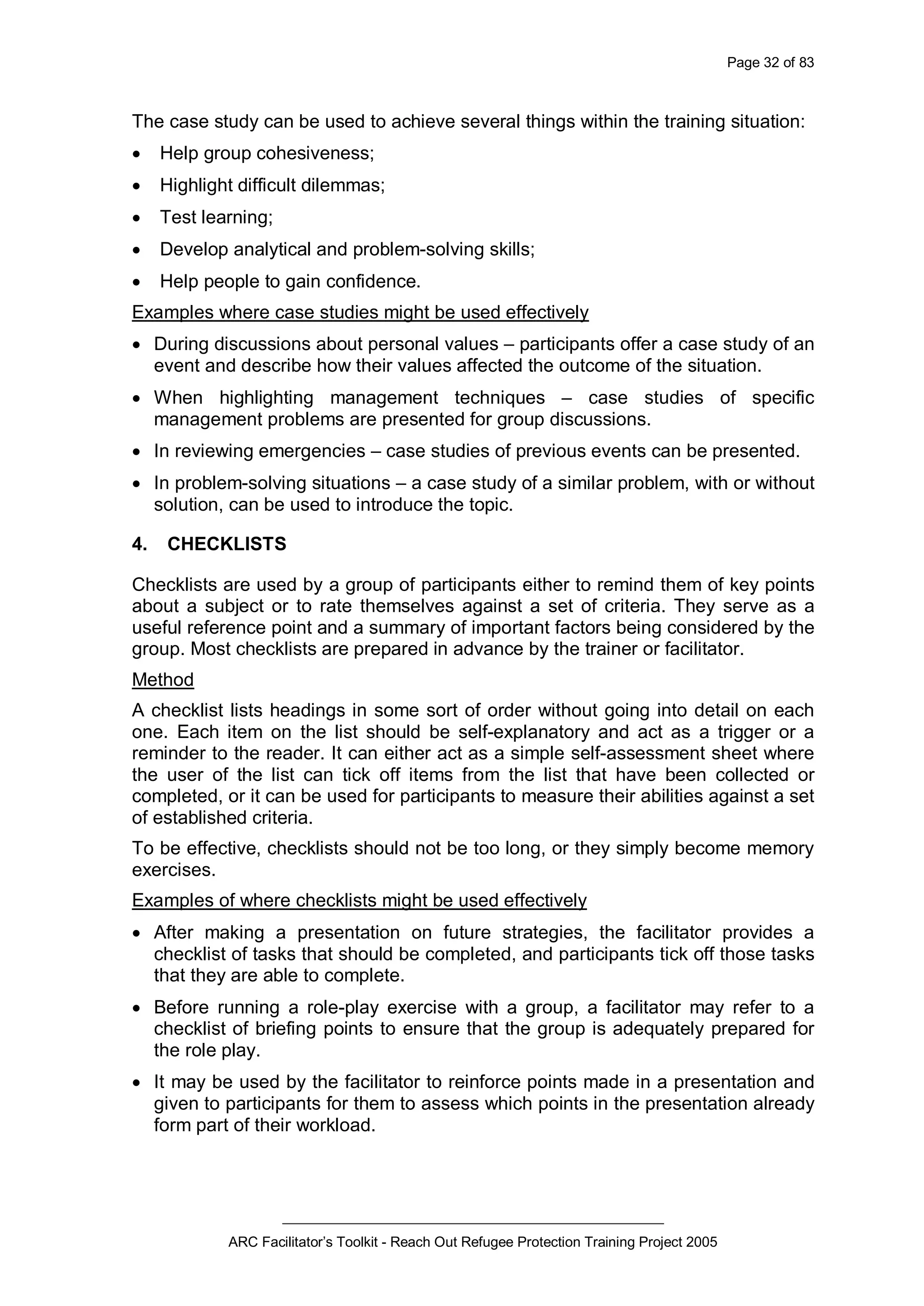 Facilitator toolkit | PDF