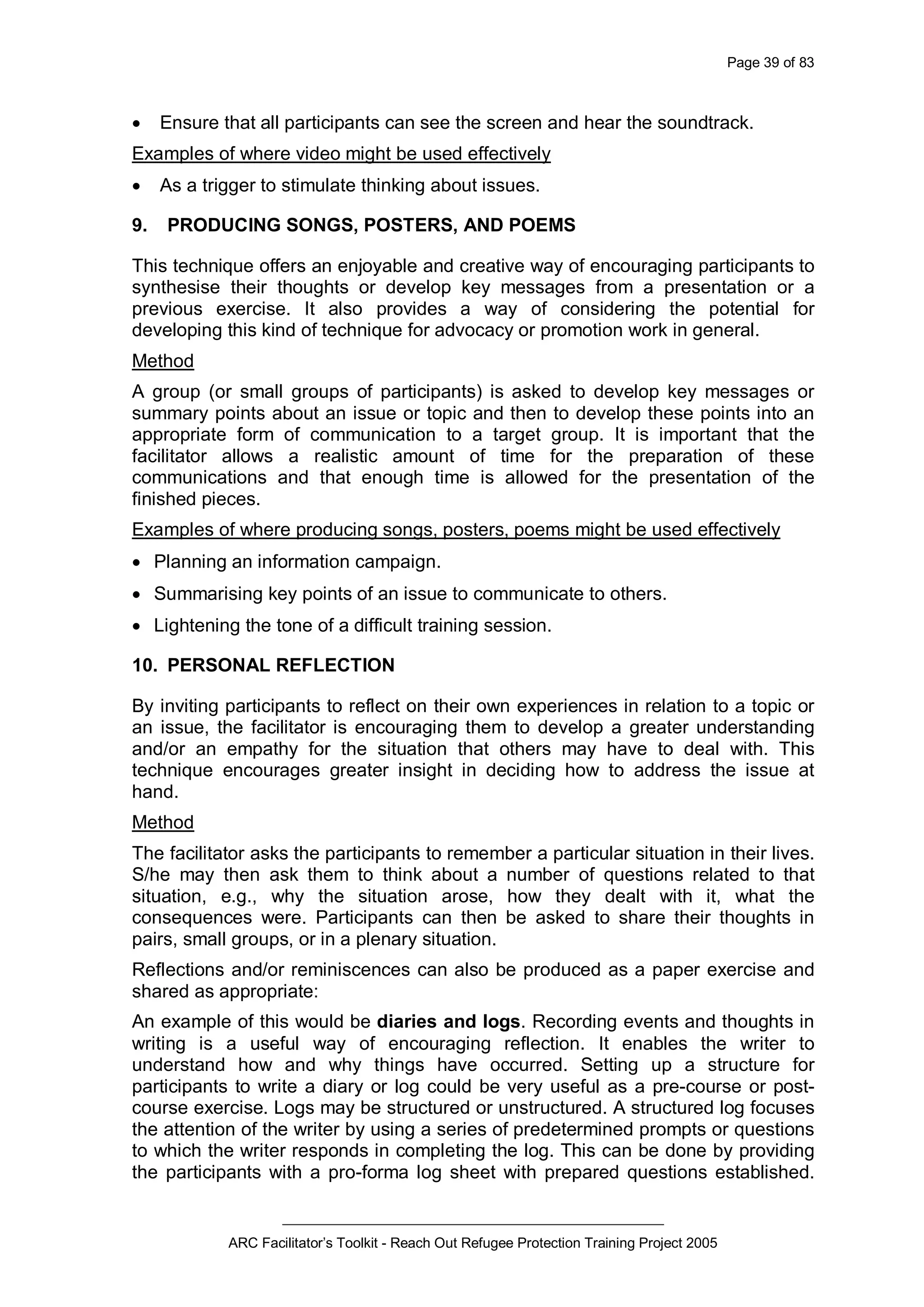 Facilitator toolkit | PDF