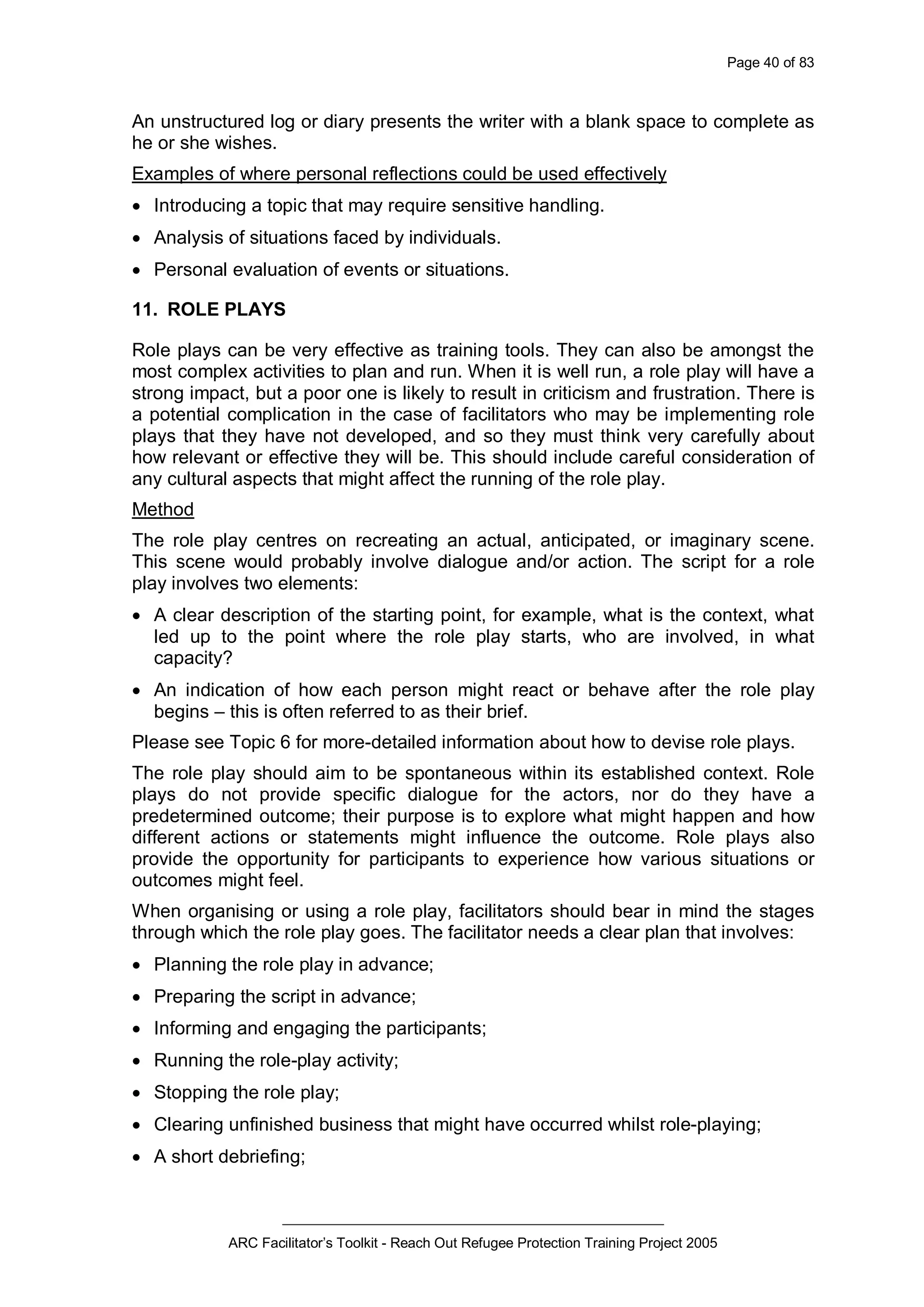 Facilitator toolkit | PDF