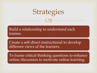 Facilitator Training Program Manual | PPTX