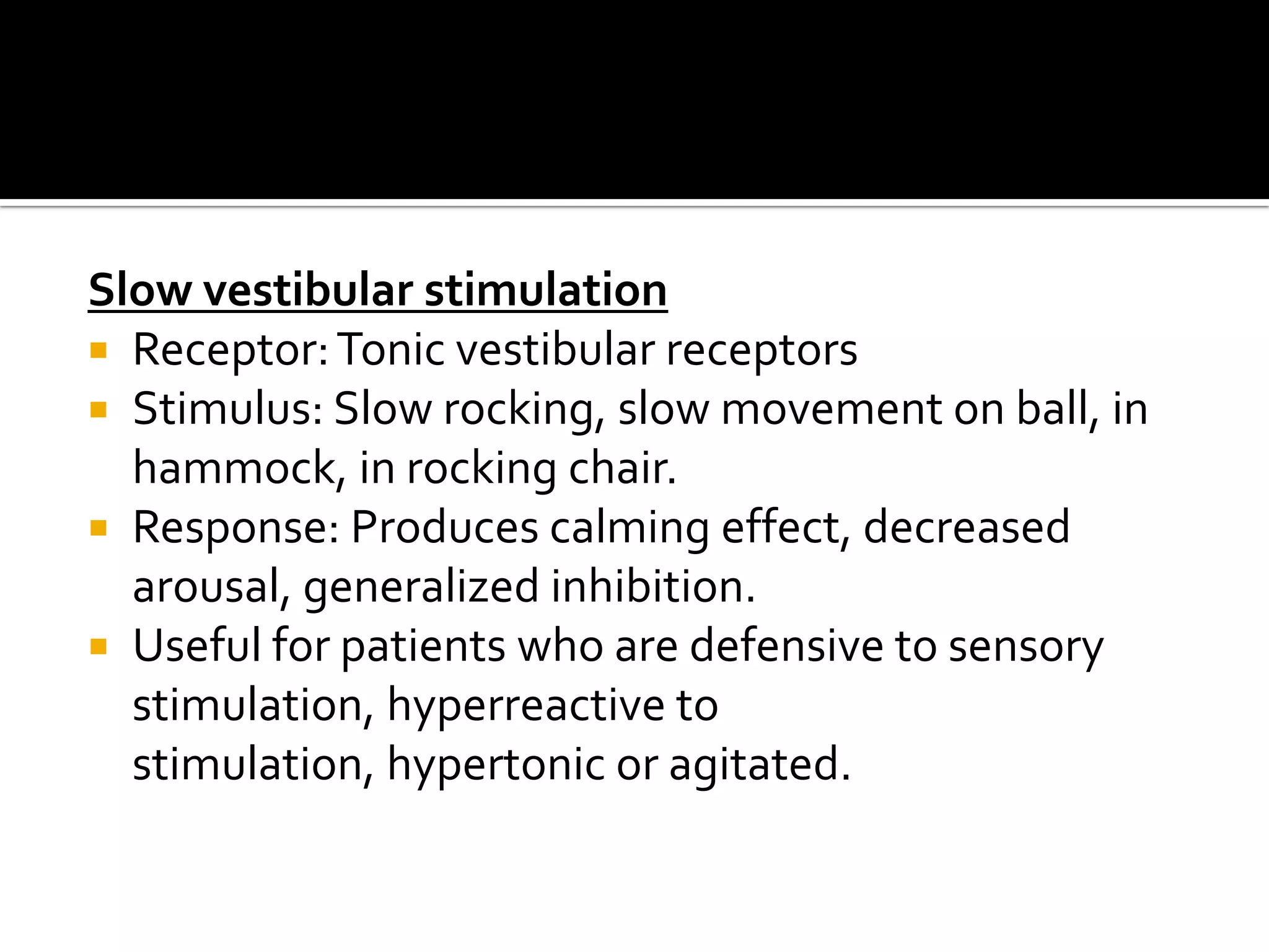 Facilitatory and inhibitory techniques new | PPTX