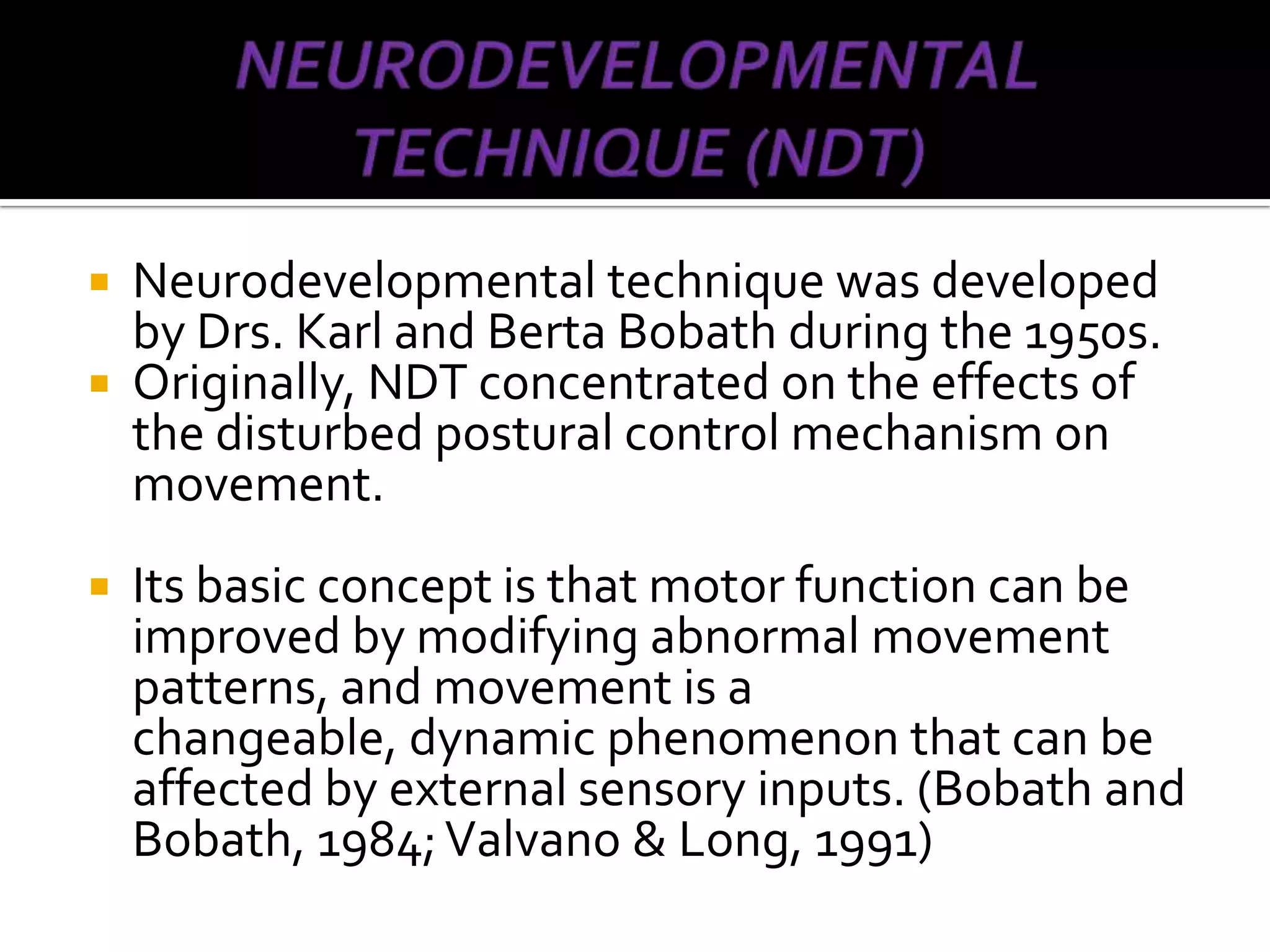 Facilitatory and inhibitory techniques new | PPTX