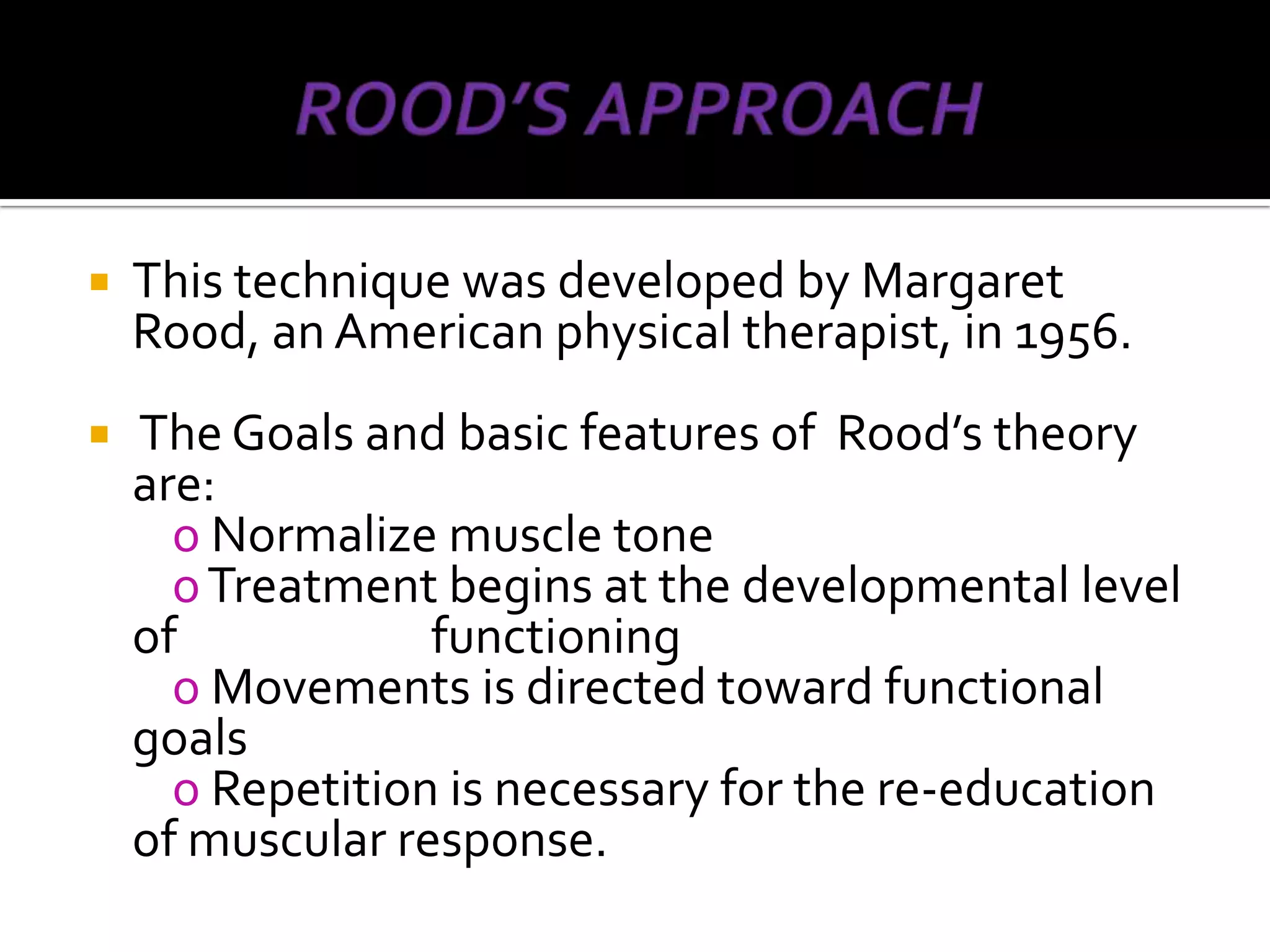 Facilitatory and inhibitory techniques new | PPTX