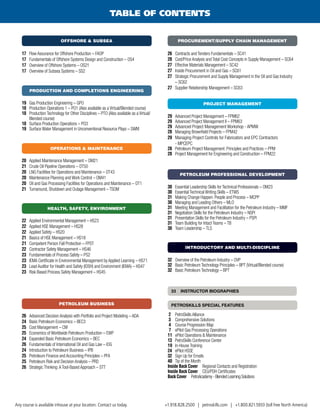 2018 PetroSkills Facilities Training Guide | PDF