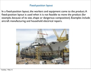 Facilities design and layout | PDF | Business | Business and Finance