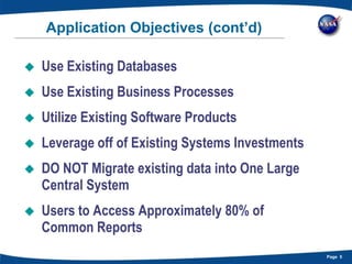 NASA Facilities GIS | PPTX
