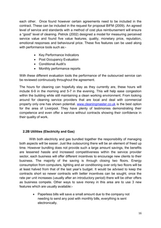 CME Budget Proposal - Facilities management | PDF