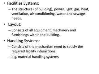Facilities Planning-Facilities Planning. | PPTX