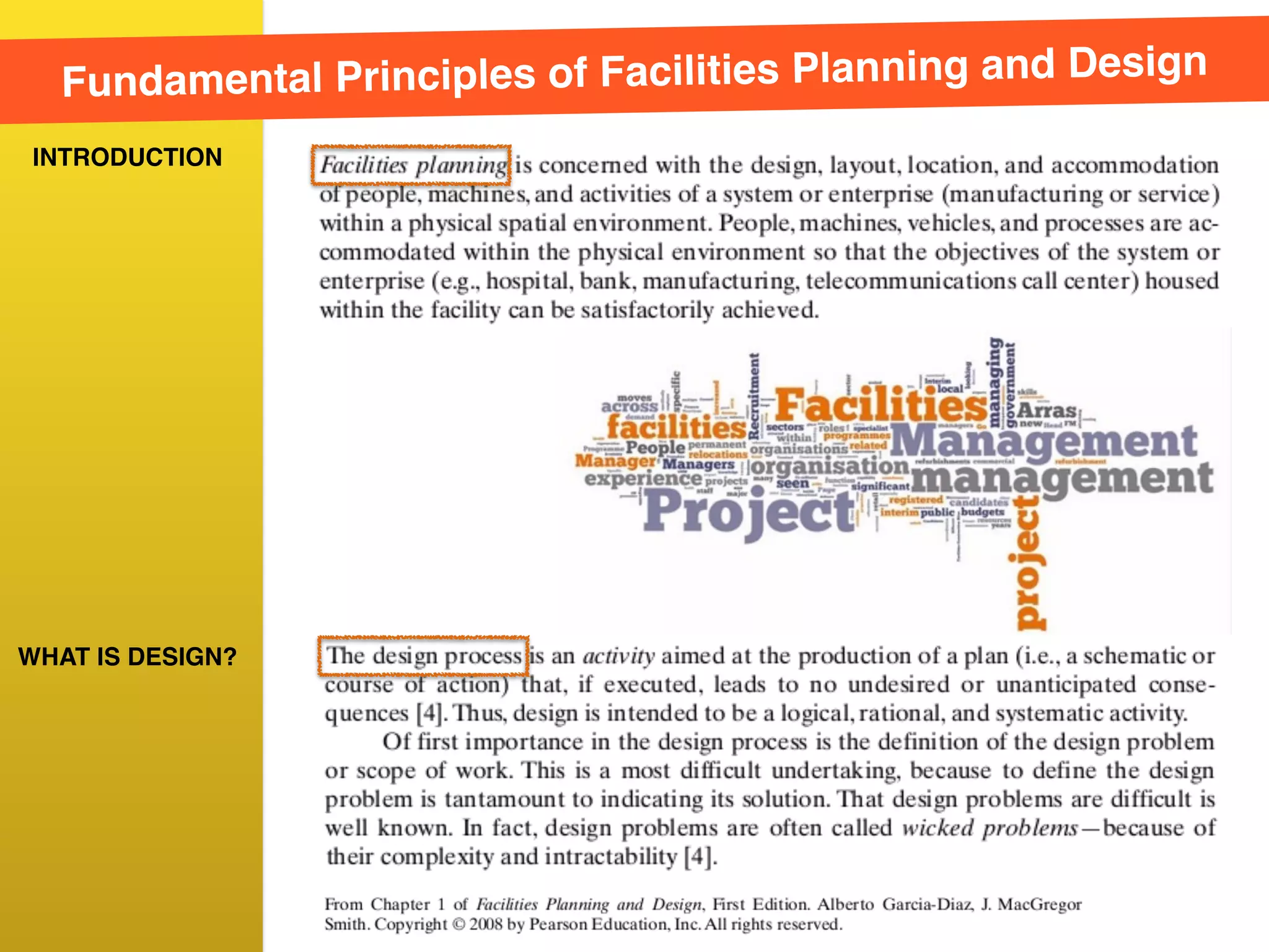 Facilities Planning and Design 01 | PDF