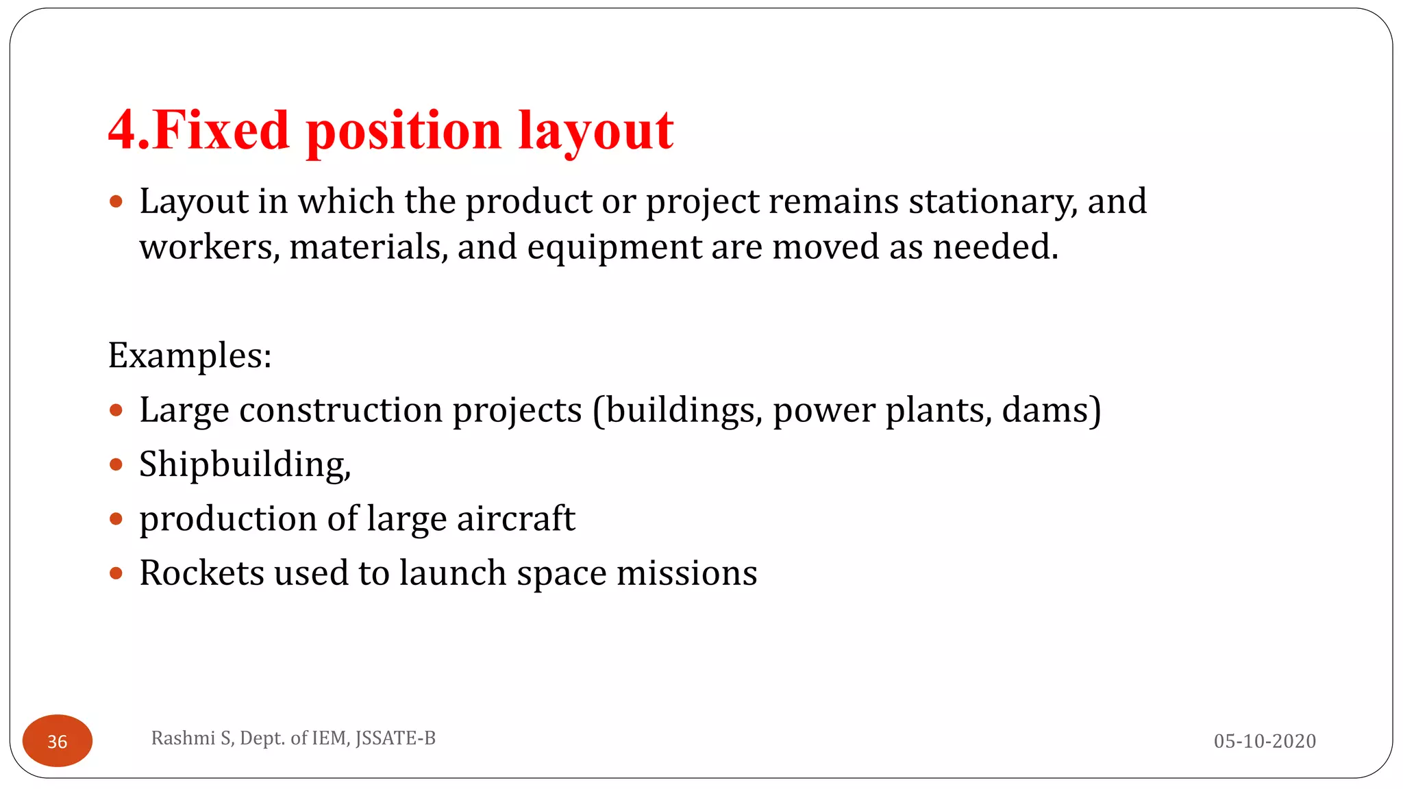 Facilities planning - Module 1 Plant Location and Material handling | PDF