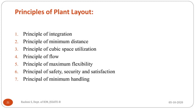 Facilities planning - Module 1 Plant Location and Material handling | PDF