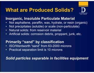 Facilities Sand Management Rawlins eProcess | PDF