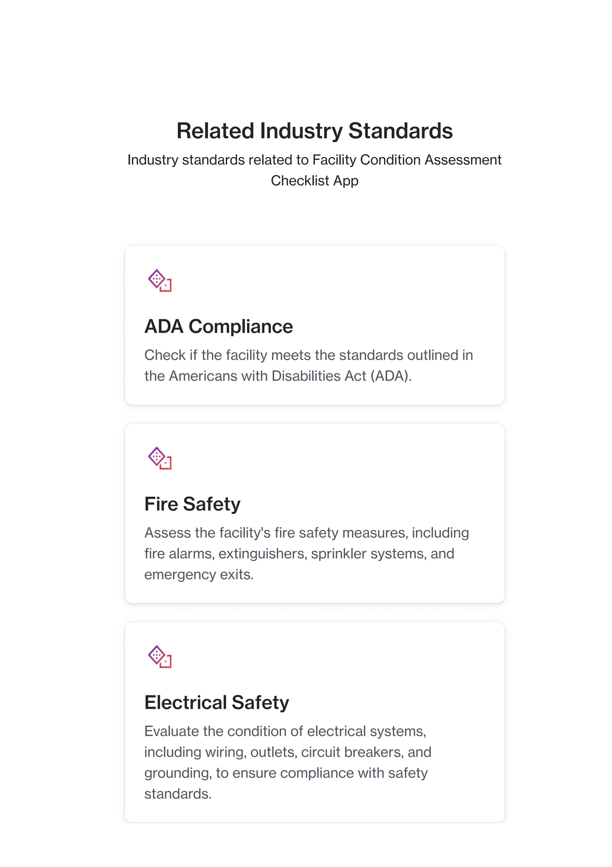 facility assessment checklist.pdffacility assessment checklist | PDF