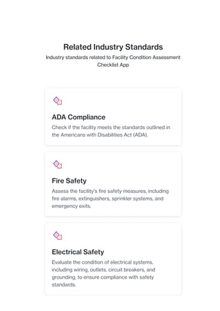 facility assessment checklist.pdffacility assessment checklist | PDF