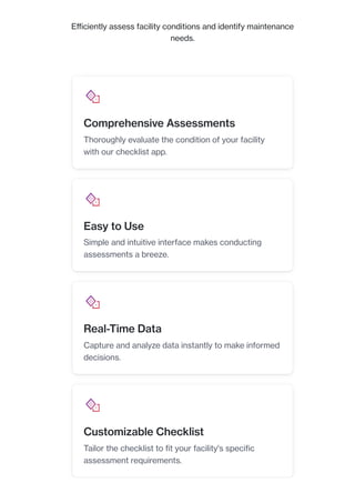facility assessment checklist.pdffacility assessment checklist | PDF