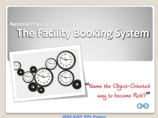 Facility Booking System | PPTX