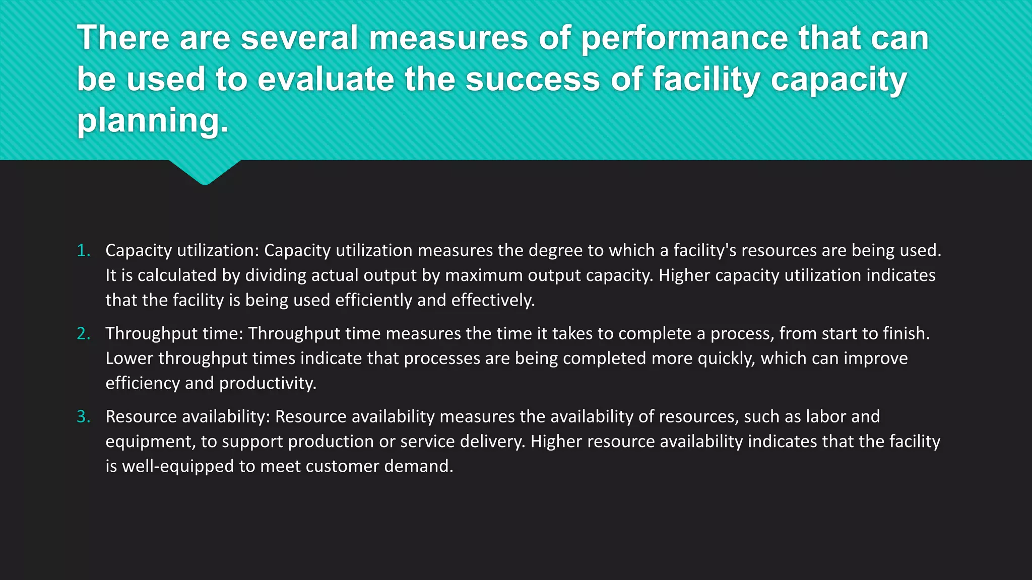 Facility Capacity Planning & its Measurement[1].pptx