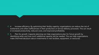 Facility Capacity Planning & its Measurement[1].pptx