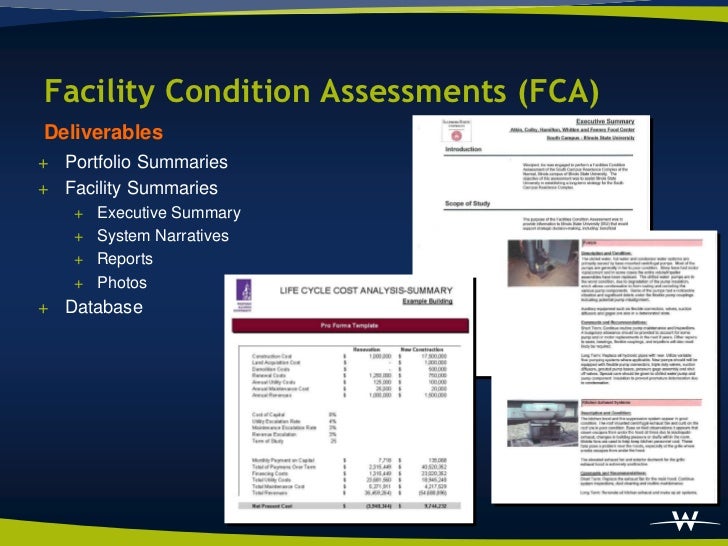 Facility Condition Assessment And Asset Management With GIS