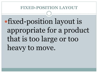 Facility layout | PPT