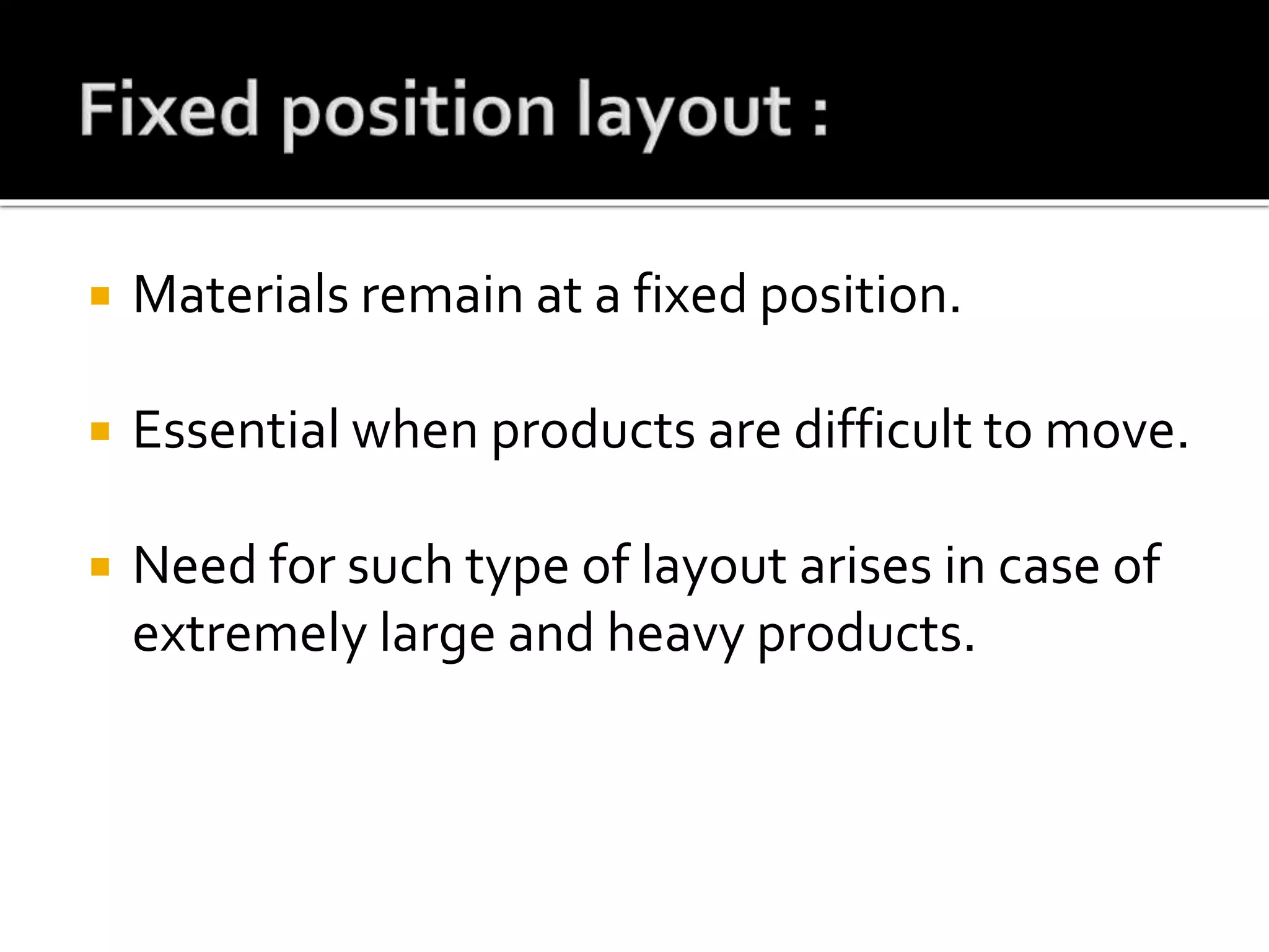 Facility layout | PPTX