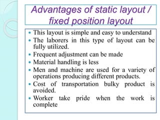 Facility layout | PPTX