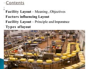Facility layout | PPT