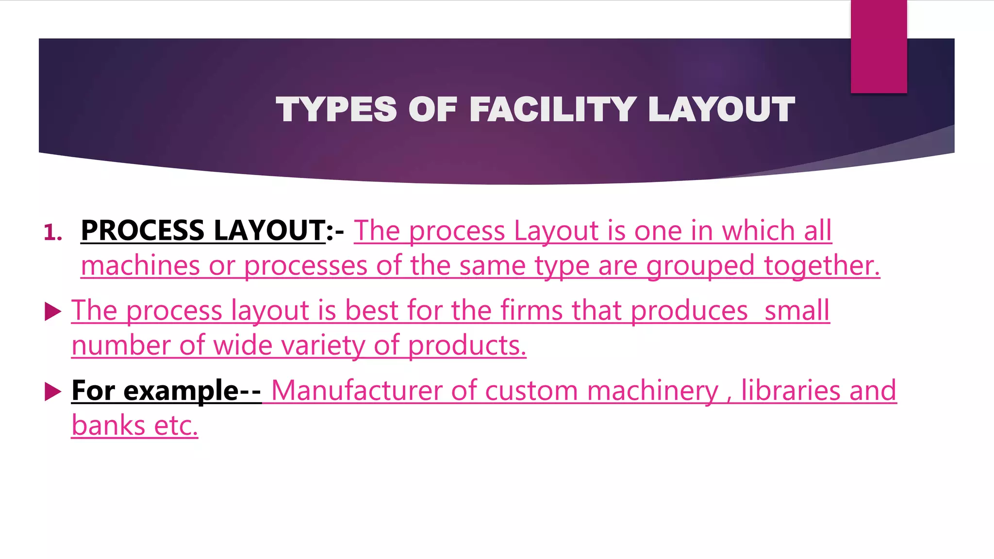 Facility Layout | PPTX