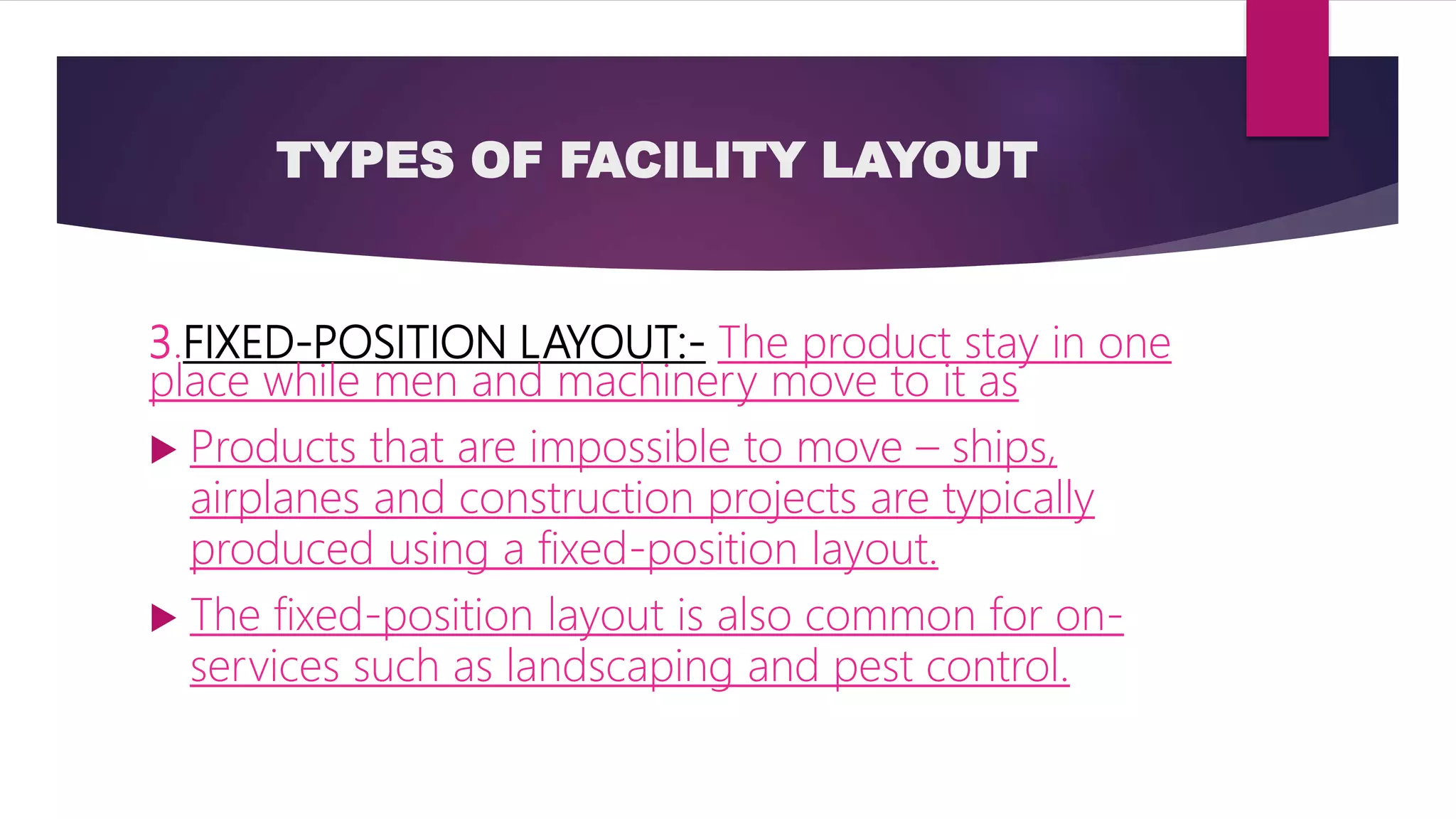 Facility Layout | PPTX