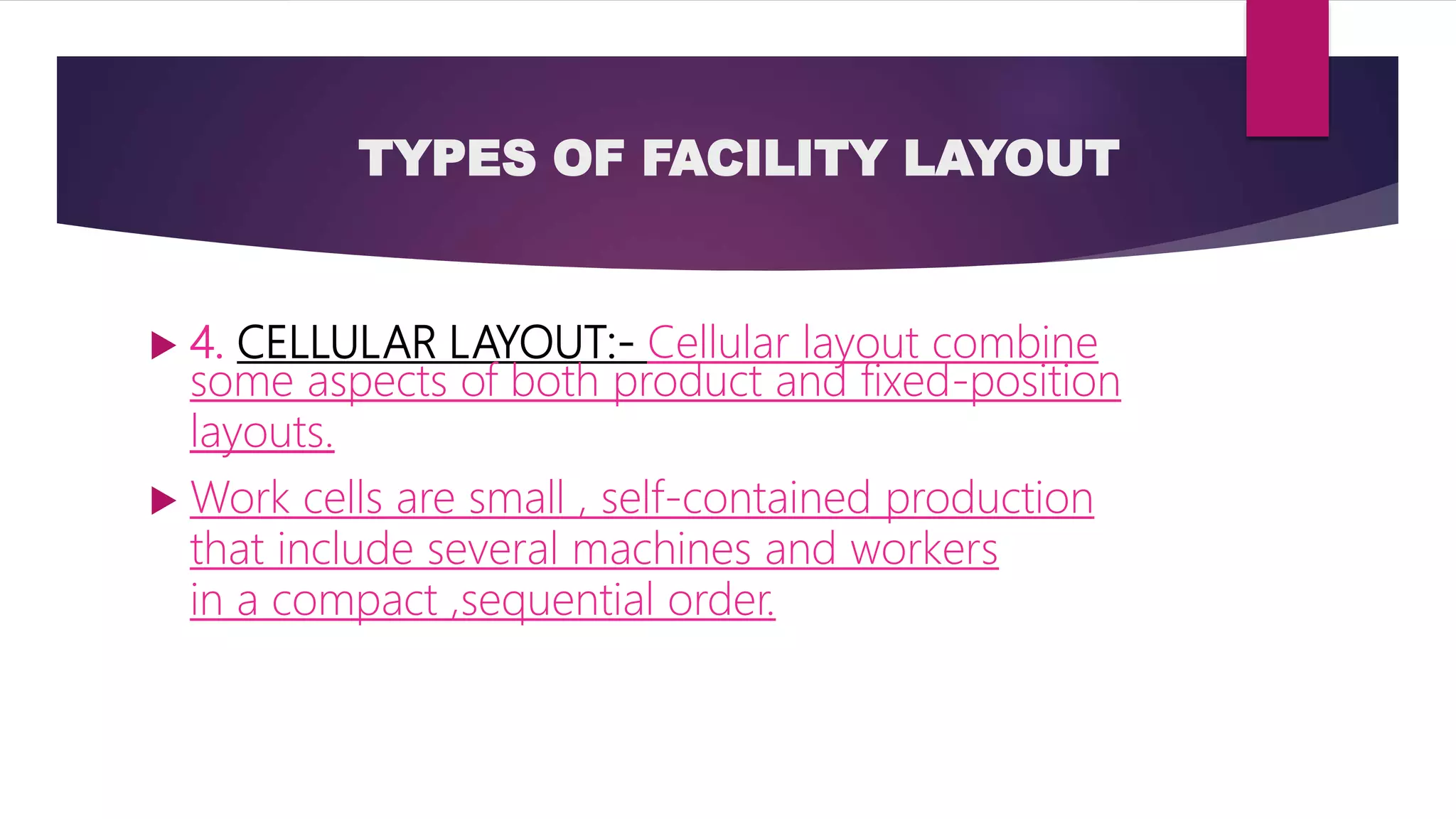 Facility Layout | PPTX