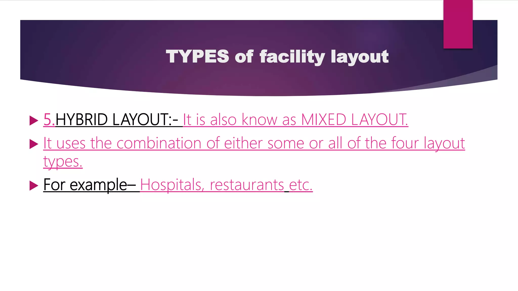 Facility Layout | PPTX