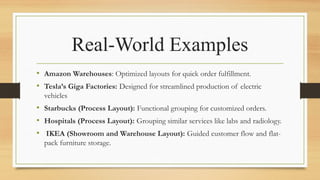 Facility Layout in Operations Management | PPTX