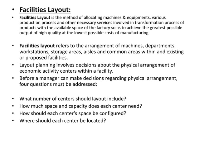 Facility Layout,PPT.pptx