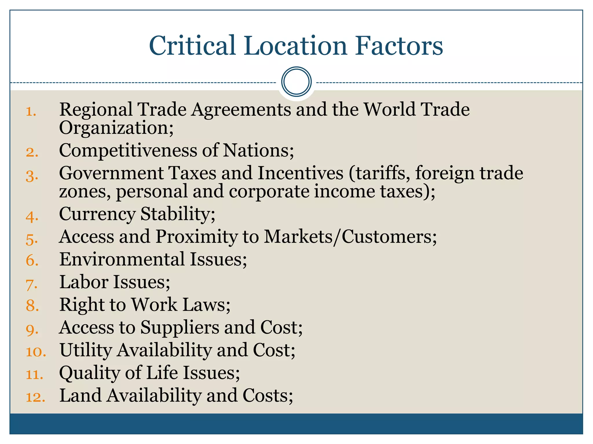 Facility+location+decisions | PPTX