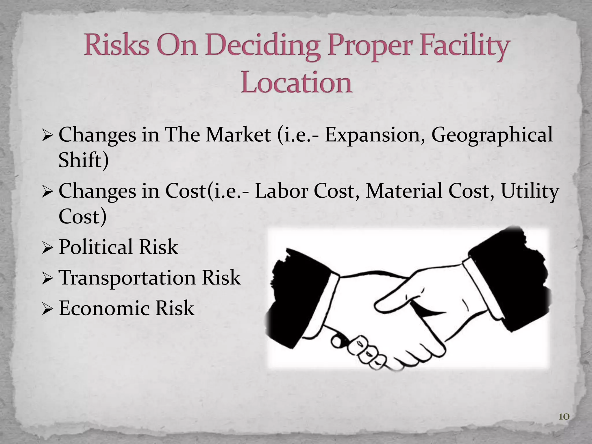 Facility location problem | PPSX