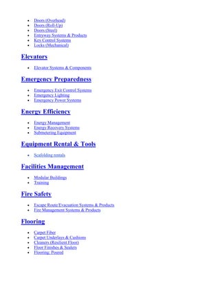 Facility management | DOCX