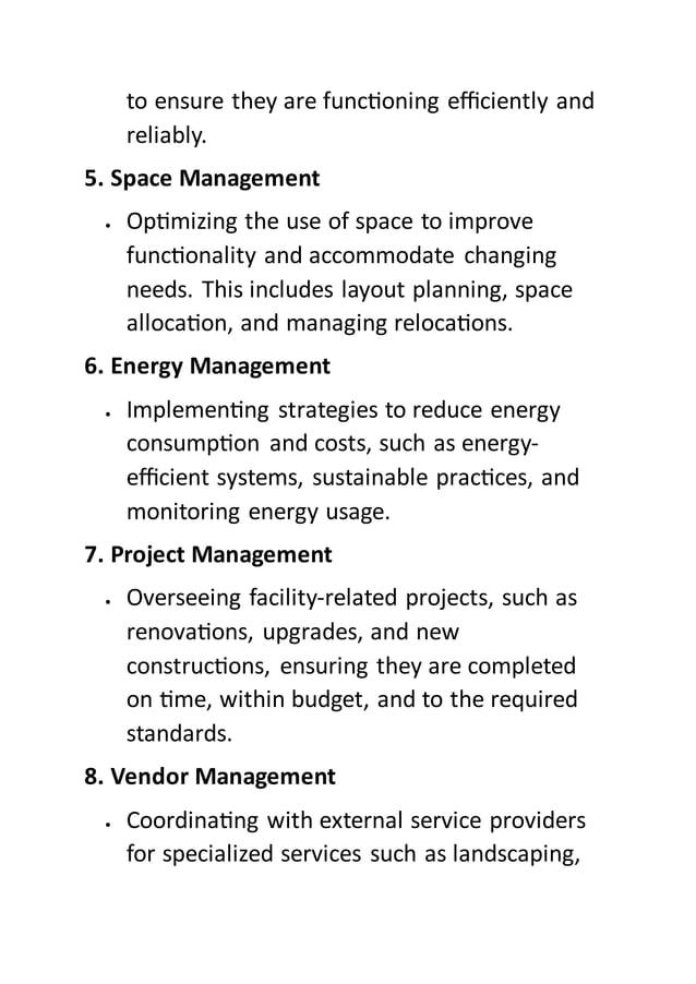 Facility Management Companies In India Pdf
