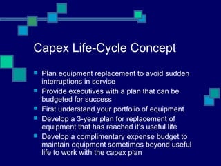 Facility Sustainability Plan | PPT