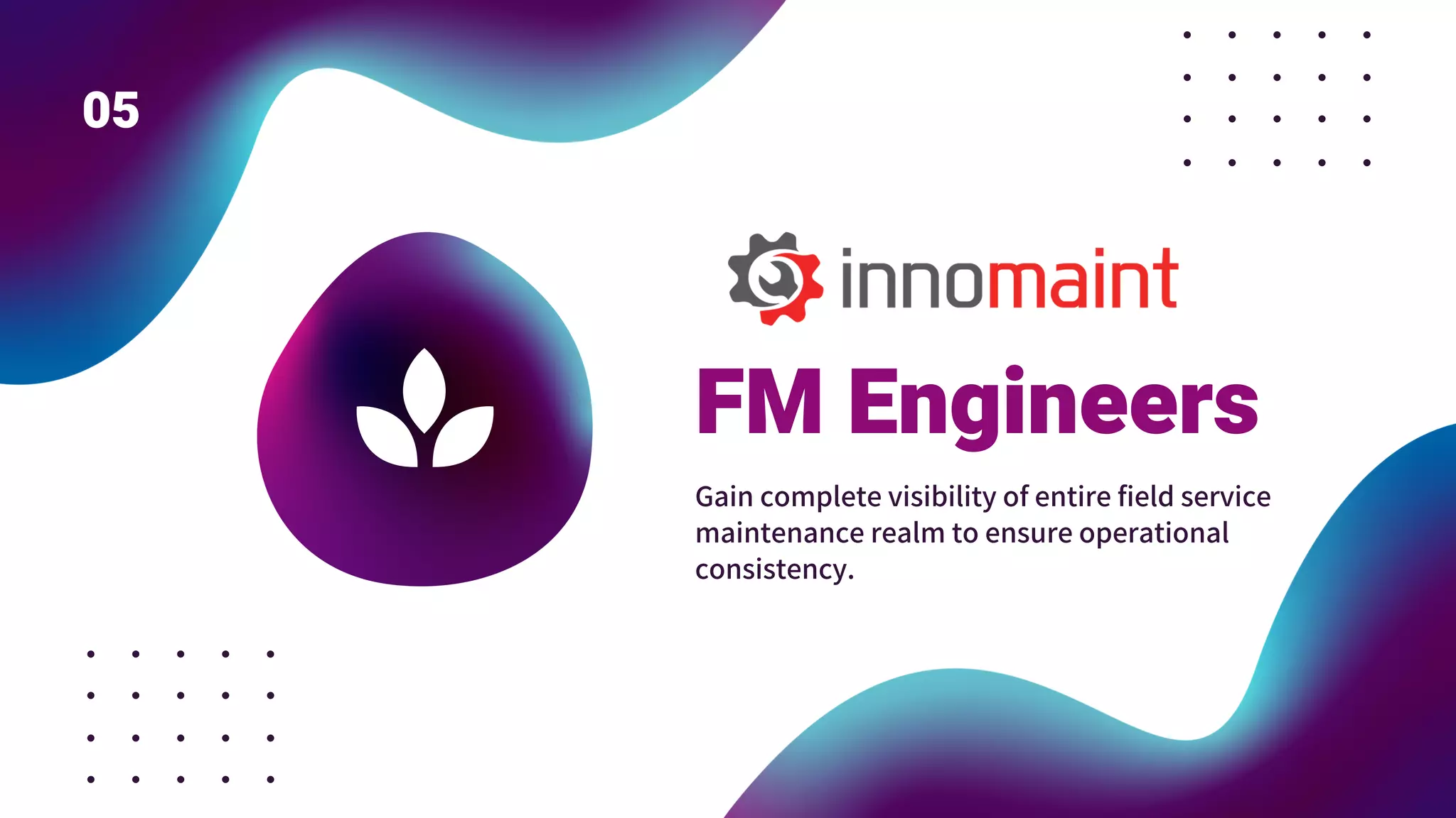 Facility Management Role Wise Benefits | Innomaint FMS | PPT