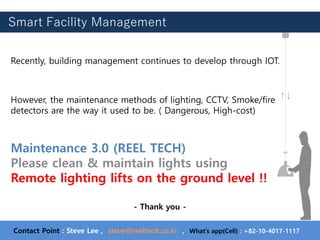 Facility management_Safety Lifting System_ REEL TECH | PPT