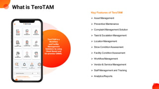 Facility Management Solution - TeroTAM CMMS Software | PDF