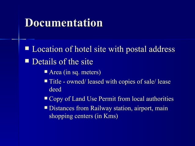 Facility planning laws-and-rules-hotel-industry | PPT