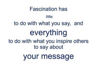 Quotes from Sally Hogshead's Fascinate | PPTX