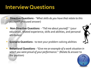 Facing Interviews Seminar_Mariyosh | PPT | Resume Writing and Advice ...