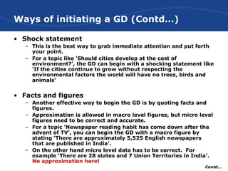 Facing a gd successfully | PPT