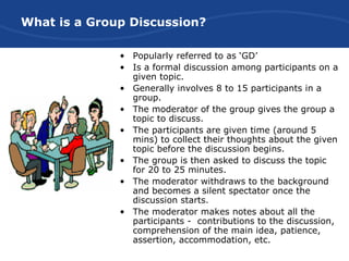 Facing a gd successfully | PPT