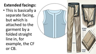 Types Facing and Interfacing in dressmaking | PPTX