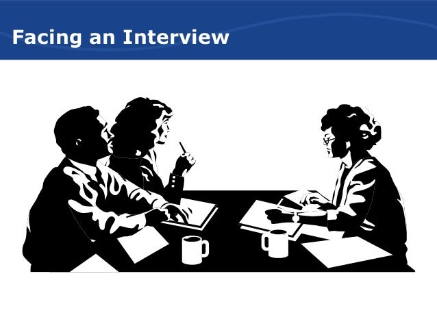 Facing an interview