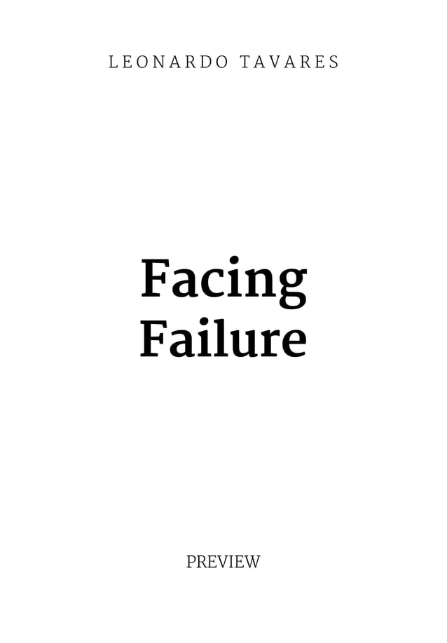 Facing Failure - Leonardo Tavares - Preview | PDF